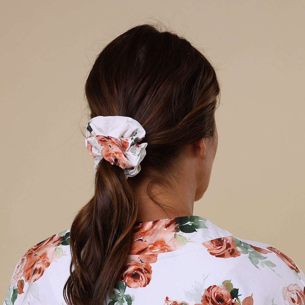 Rosebud Organic Scrunchie | Snuggle Hunny